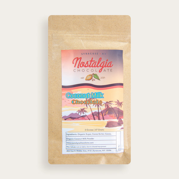 Coconut Milk Chocolate – Nostalgia Chocolates